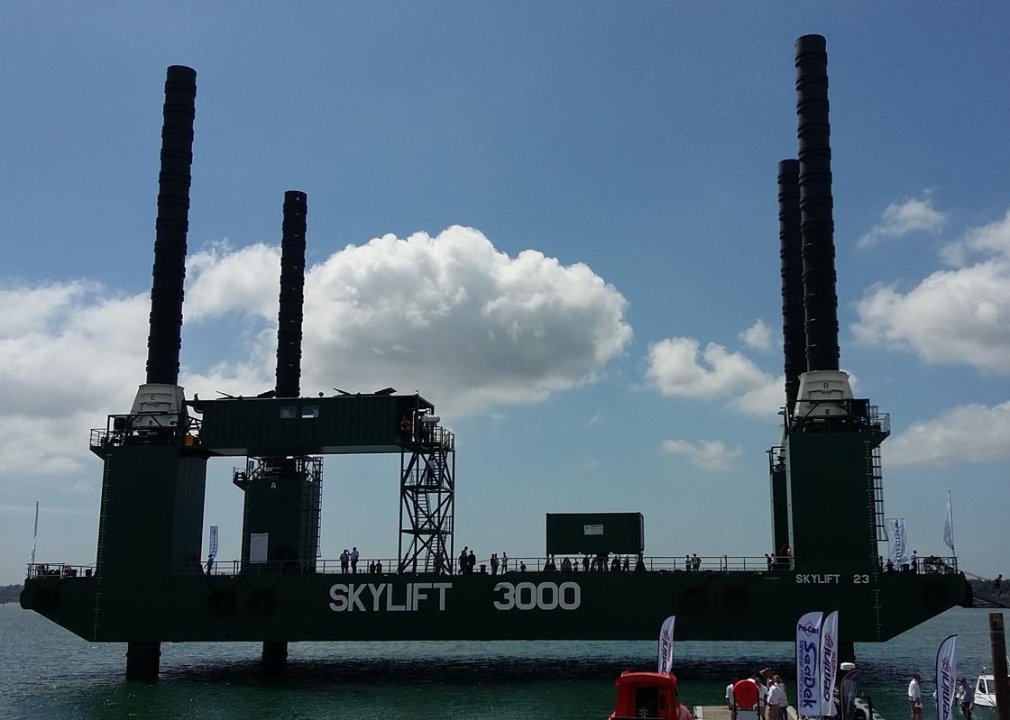 Submersible jack-up platform | News | Maritime Journal