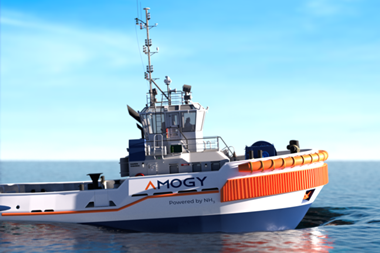 Amogy reveals ammonia-powered tug design | News | Maritime Journal