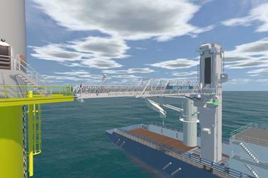 Motion-compensated gangway optimised for wind market | News | Maritime ...