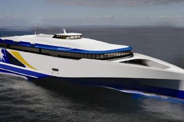 Next generation trimaran ferry unveiled | News | Maritime Journal