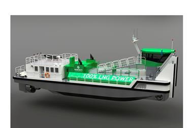 Polish design for inland LNG push tug | News | Maritime Journal