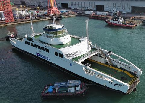 Third zero-emission battery Ropax Ferry for Norled | News | Maritime ...