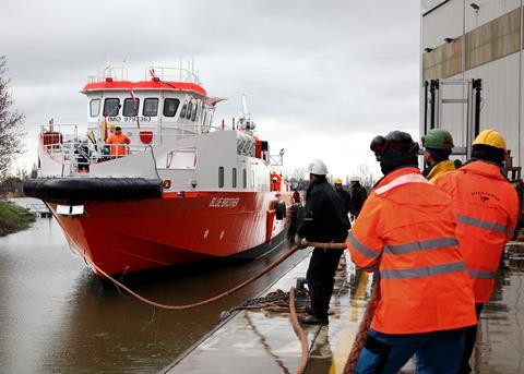 Vittoria Shipyard launches new supply vessel | News | Maritime Journal