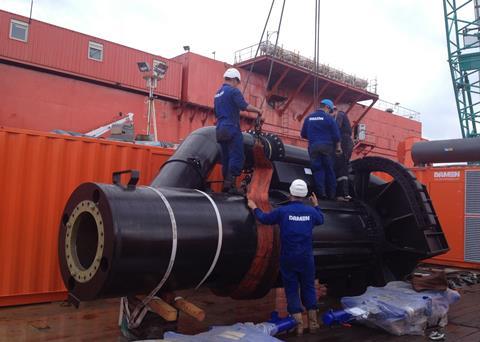 ‘Plug and play’ dredging for Russian pontoon | News | Maritime Journal