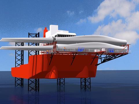 Blade racks contract for A&P Falmouth | News | Maritime Journal