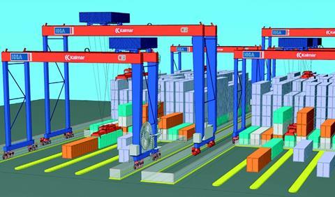 Automated Container Stacking for Hamburg | News | Maritime Journal