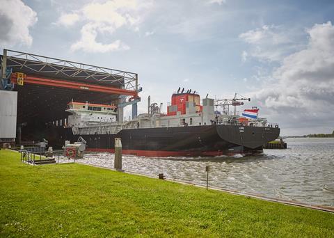 Largest South African dredger launched | News | Maritime Journal