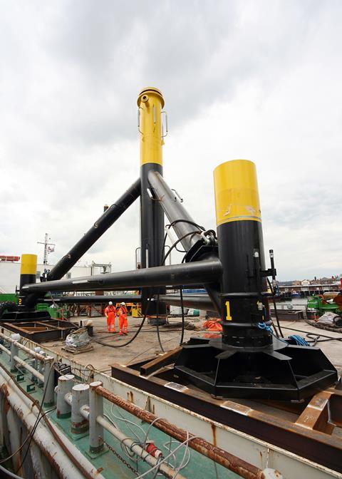 EMEC FORESEA tidal energy tripod decommissioning study | News ...