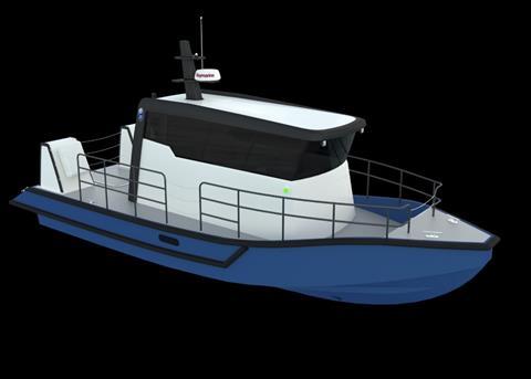 Walkaround workboat launched | News | Maritime Journal