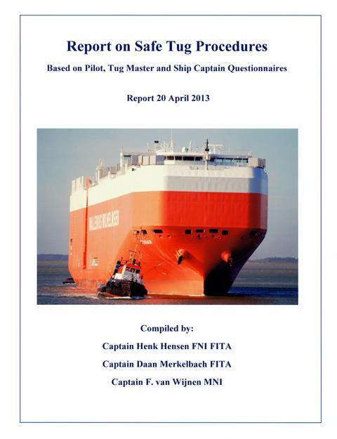 Safe Tug Procedures Report | News | Maritime Journal