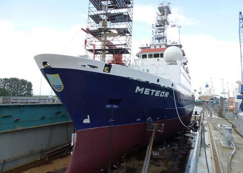 'Meteor' stays fit with regular maintenance | News | Maritime Journal