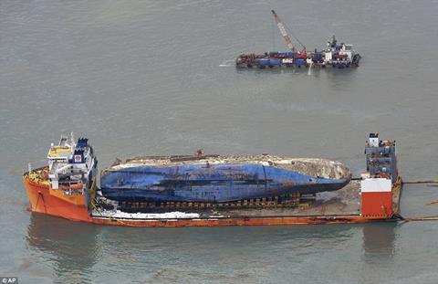 dockwise ship sinking
