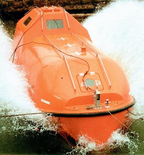 New Fully Enclosed Lifeboat in Europe | News | Maritime Journal