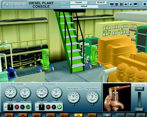 Enhanced Engine Room Simulator Launched by Transas | News | Maritime ...