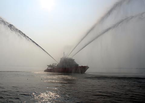 New fireboat for China | News | Maritime Journal