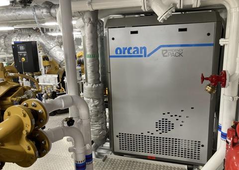 Creating energy from waste engine heat | News | Maritime Journal