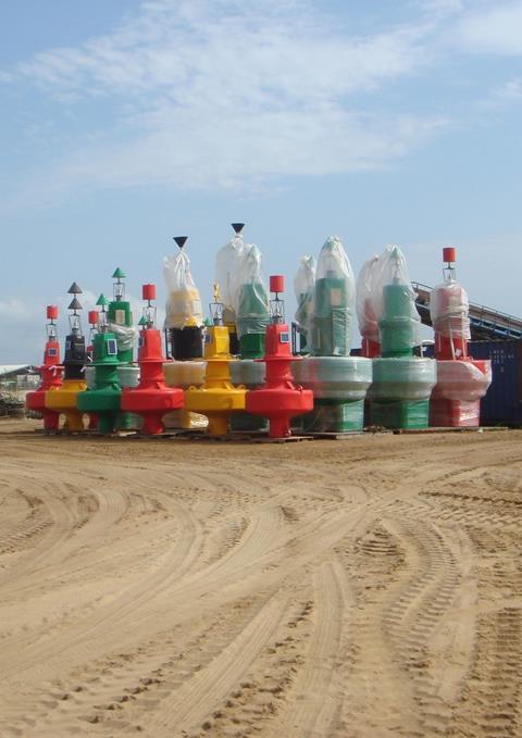 New buoys mark Angola's LNG terminal | News | Maritime Journal