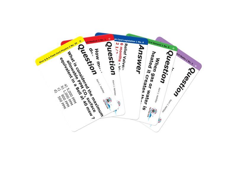 Flip flash cards for dive trainees | News | Maritime Journal