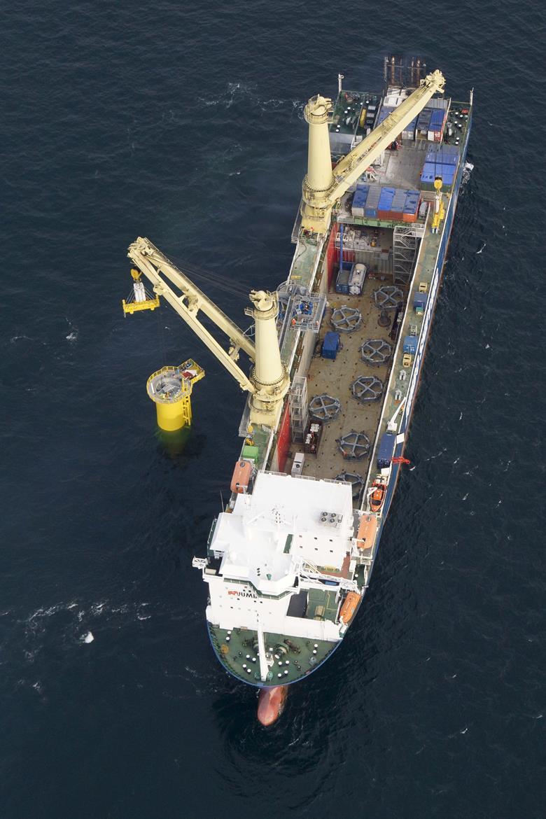 Jumbo sized TP installation job completed | News | Maritime Journal